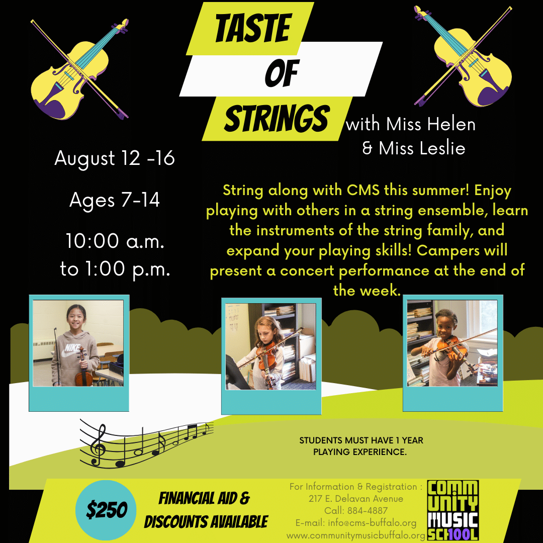 Summer Camps - Community Music School of Buffalo